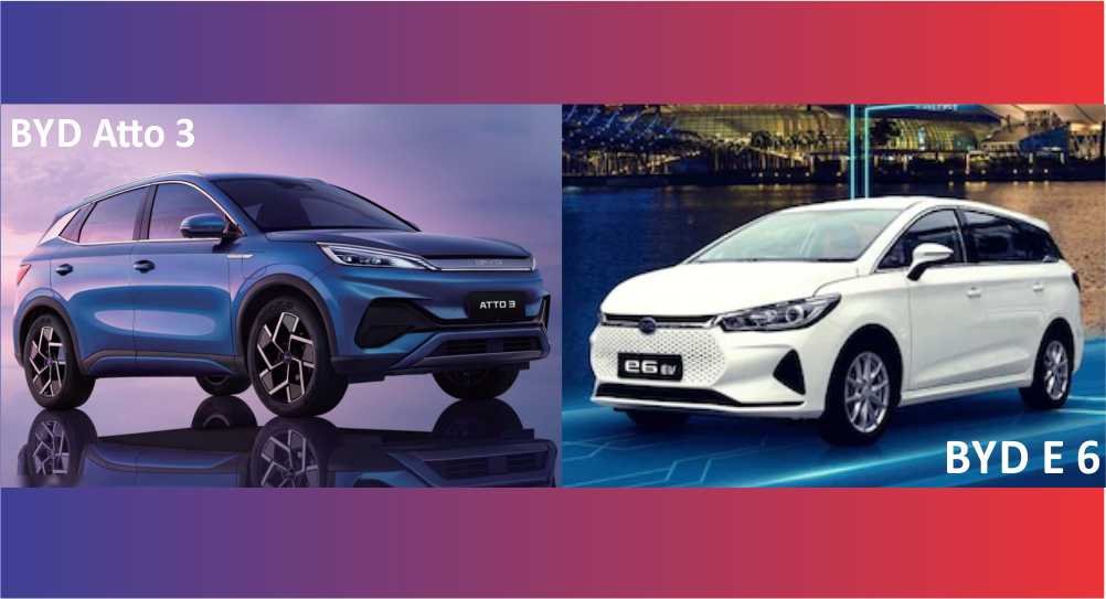 BYD Cars in India I BYD E6 I BYD Atto 3